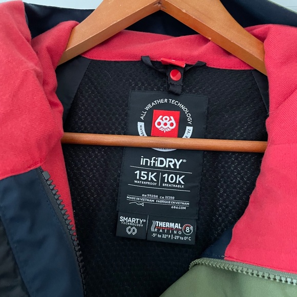 686 | Jackets & Coats | 686 Smarty Infidry All Weather Tech Jacket And ...